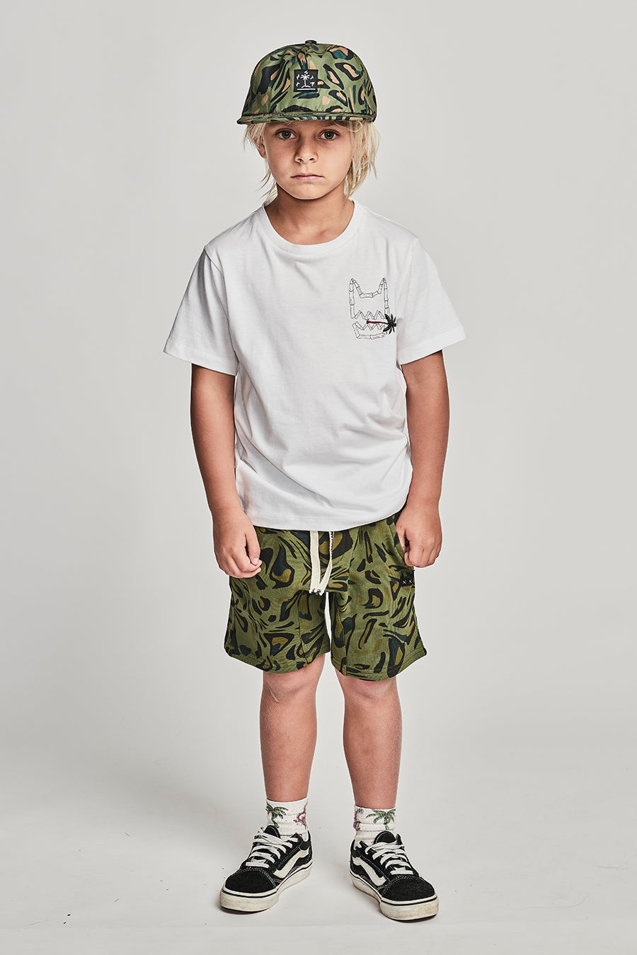 Boys Shorts Munster Kids Catslide Olivine – Mini Ruby