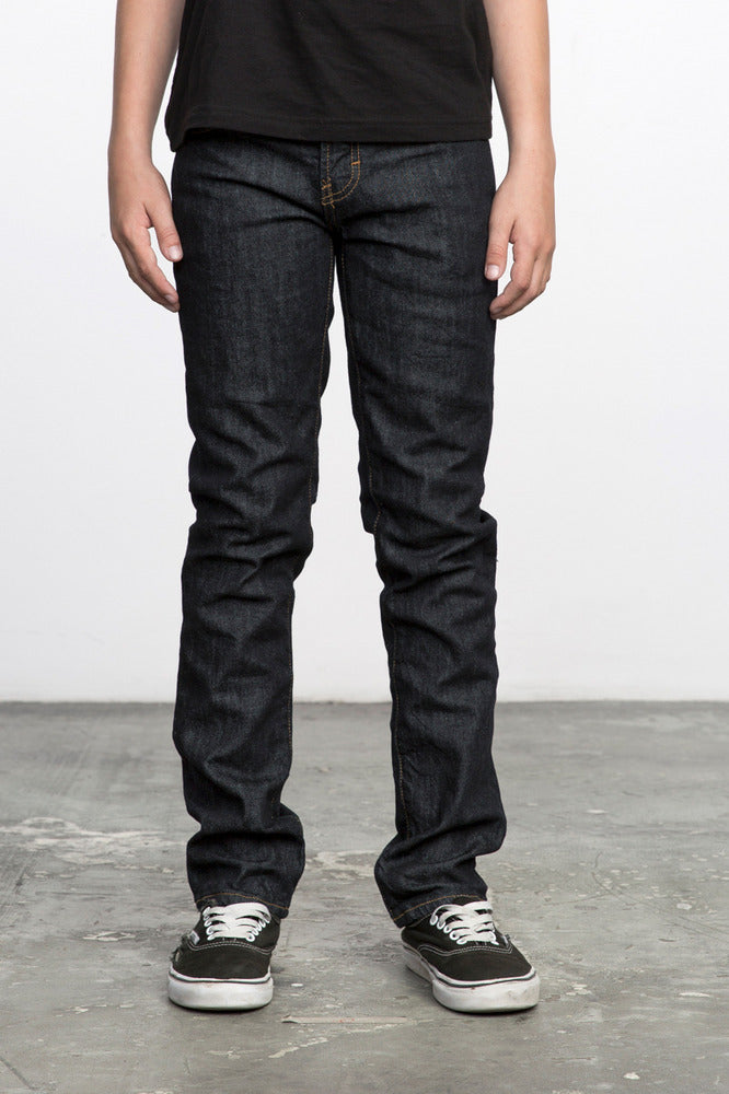 RVCA Daggers Denim Boys Pants - Dark Indigo – Mini Ruby