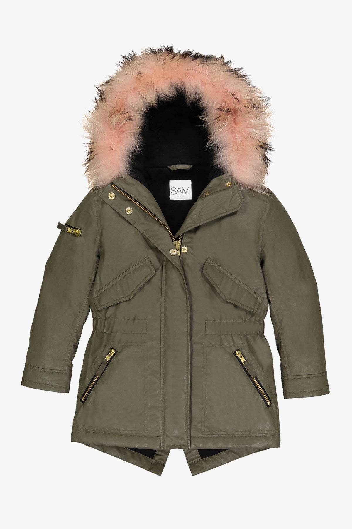 Kids Jacket SAM. Hudson Taffy – Mini Ruby