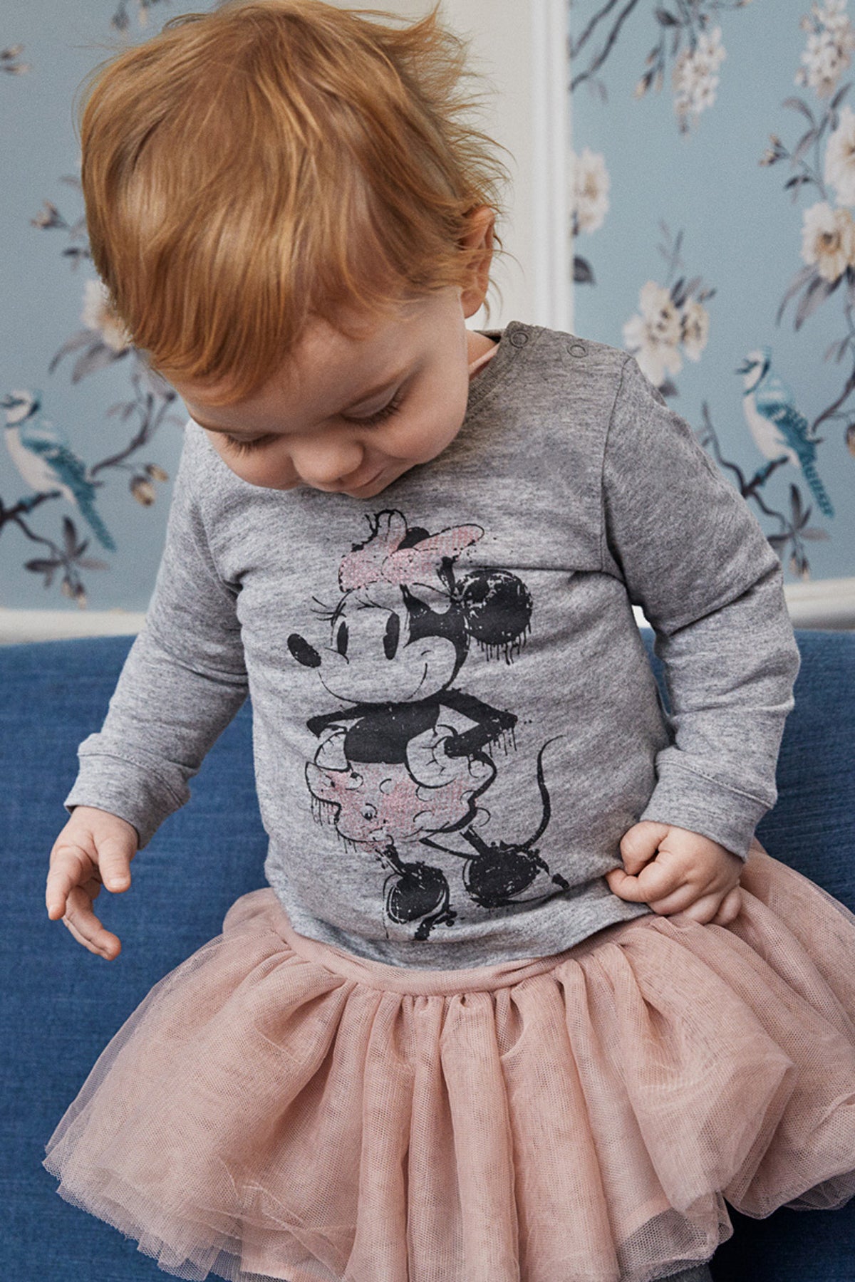 Wheat Soft Pink Girls Tulle Skirt at Mini Ruby Contemporary Childrenswear