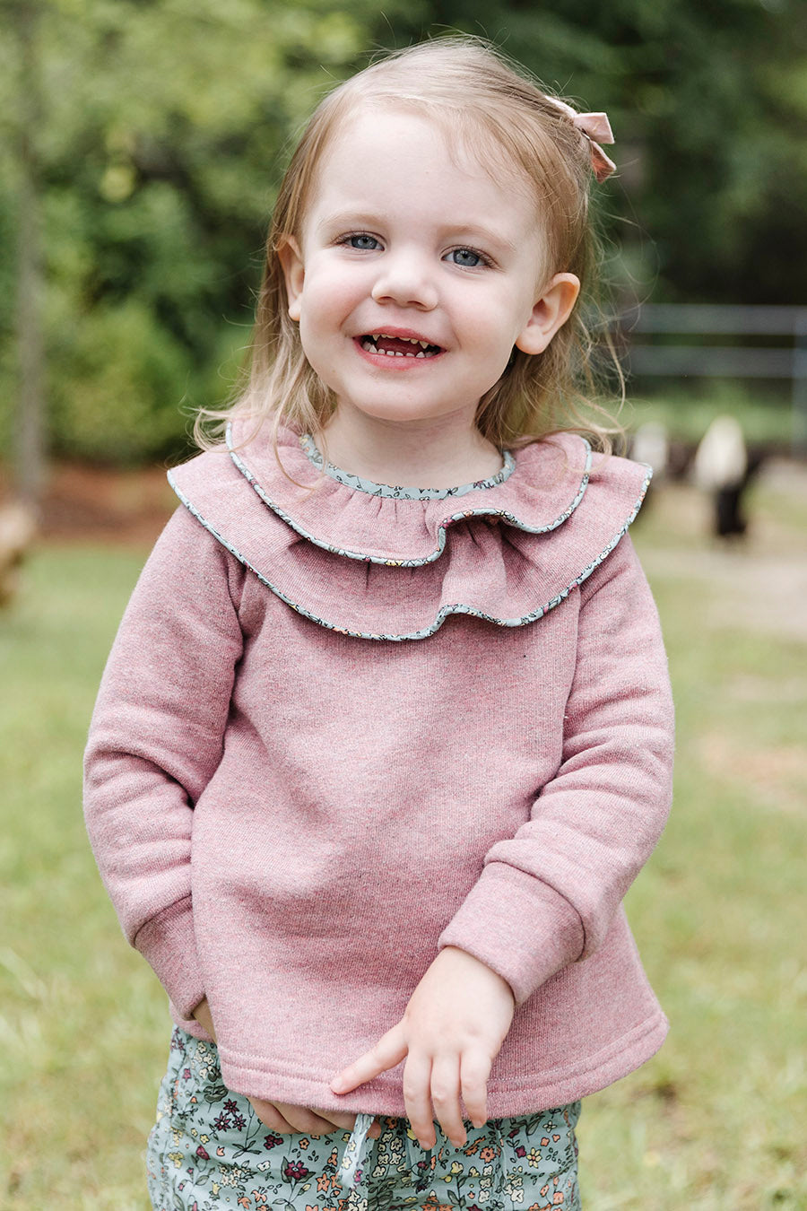 Baybala Addie Kids Sweatshirt (Size 3 left) – Mini Ruby