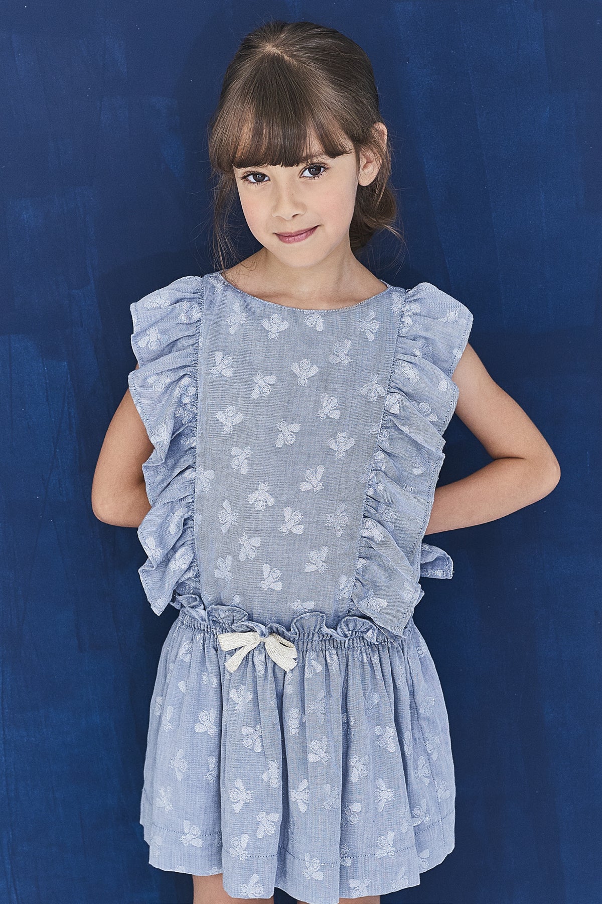 Jean Bourget Honeybee Girls Dress – Mini Ruby