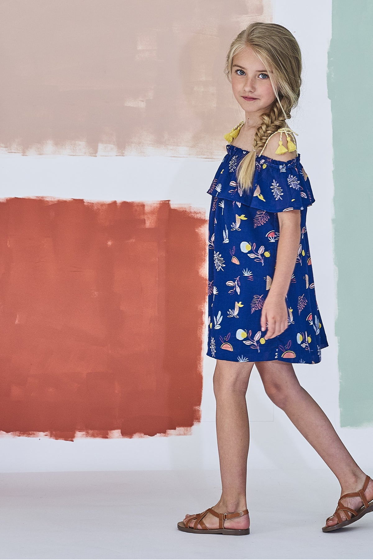 Jean Bourget Mirage Girls Dress – Mini Ruby
