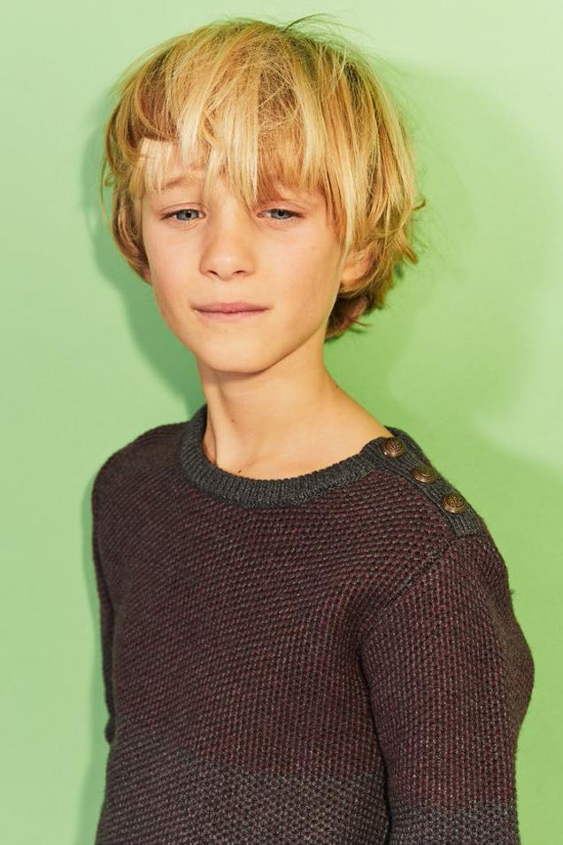 IKKS Burgundy Boys Sweater – Mini Ruby