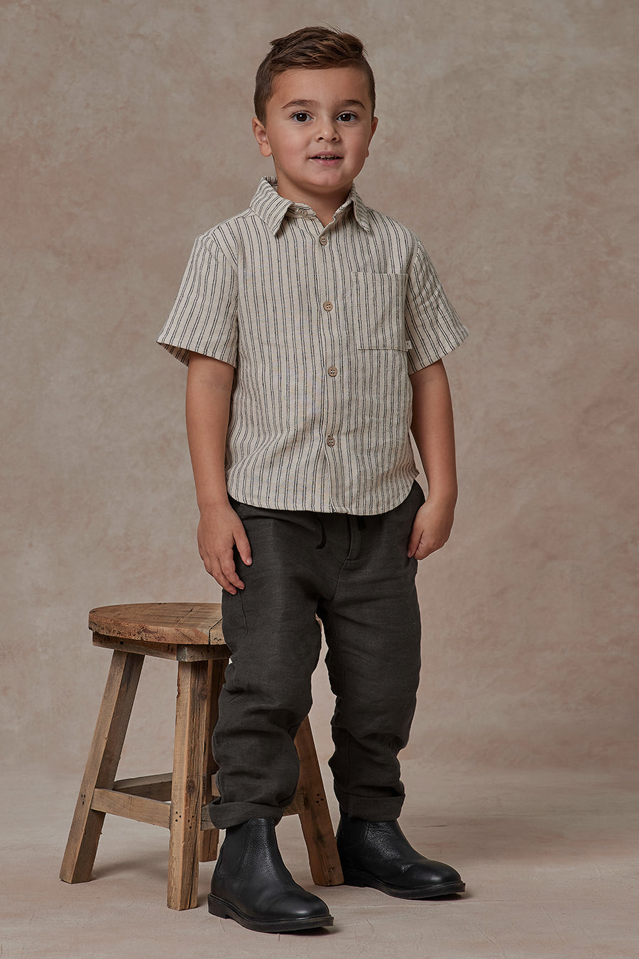 Boys Pants Rylee + Cru Kalen – Mini Ruby