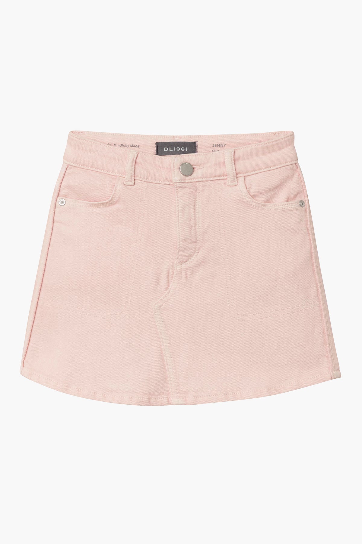 DL1961 Jenny Girls Jean Skirt - Rosewater – Mini Ruby