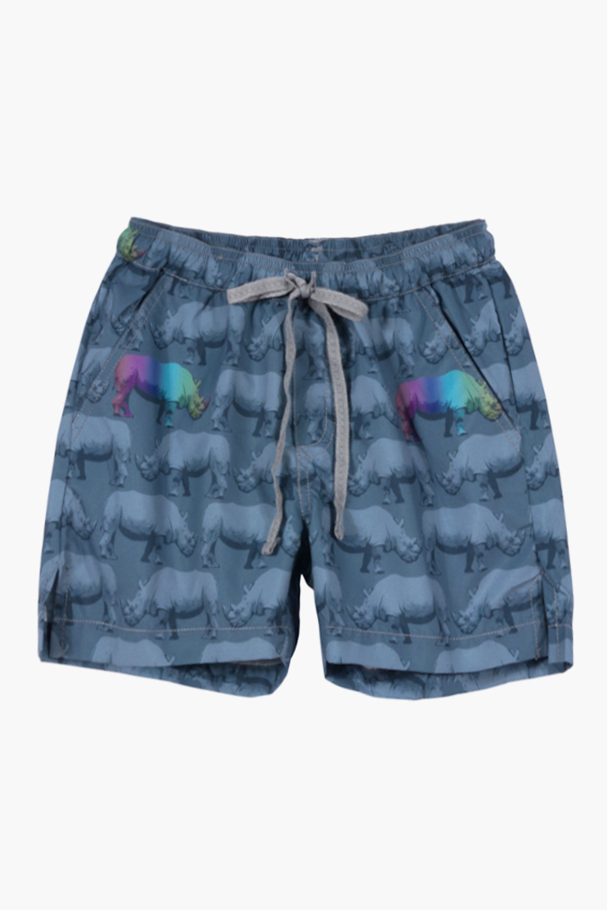 Boys Swim Paper Wings Rhino Boardshorts – Mini Ruby
