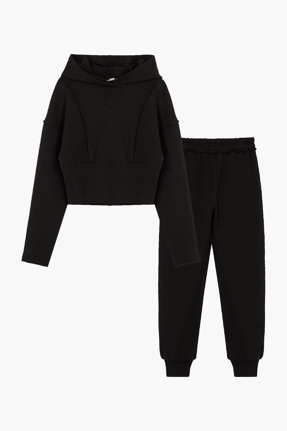 Habitual Kids 2-Piece Girls Lounge Set – Mini Ruby