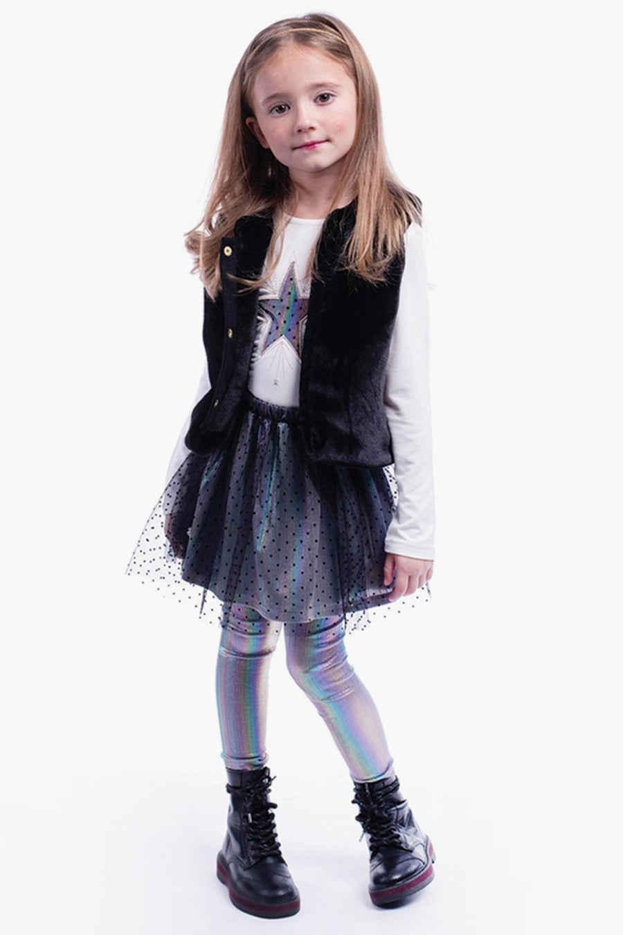 Girls Legging Imoga Adele - Luster – Mini Ruby