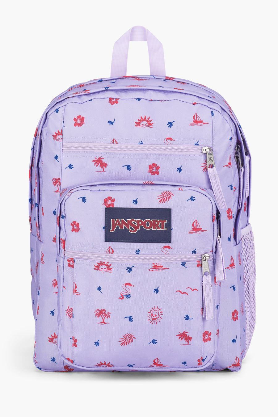 Kids Backpack JanSport Big Student Lagoon Luau – Mini Ruby