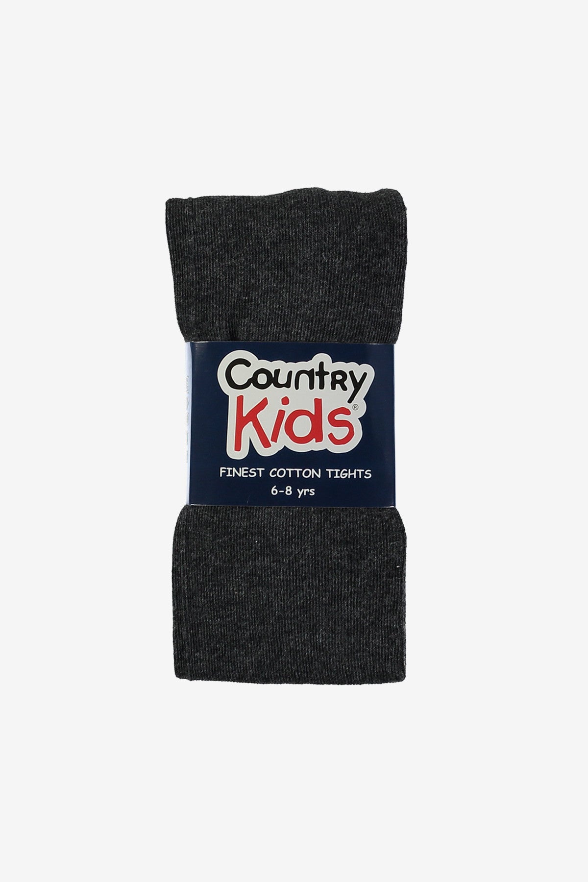 Country Kids Cotton Girls Tights - Charcoal – Mini Ruby