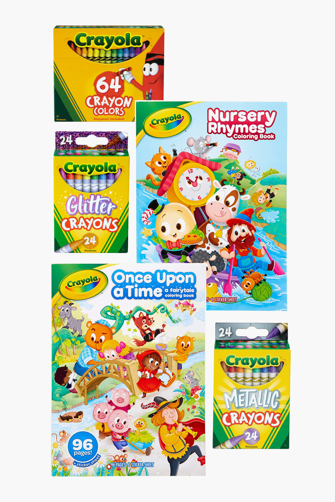 crayola crayons coloring book