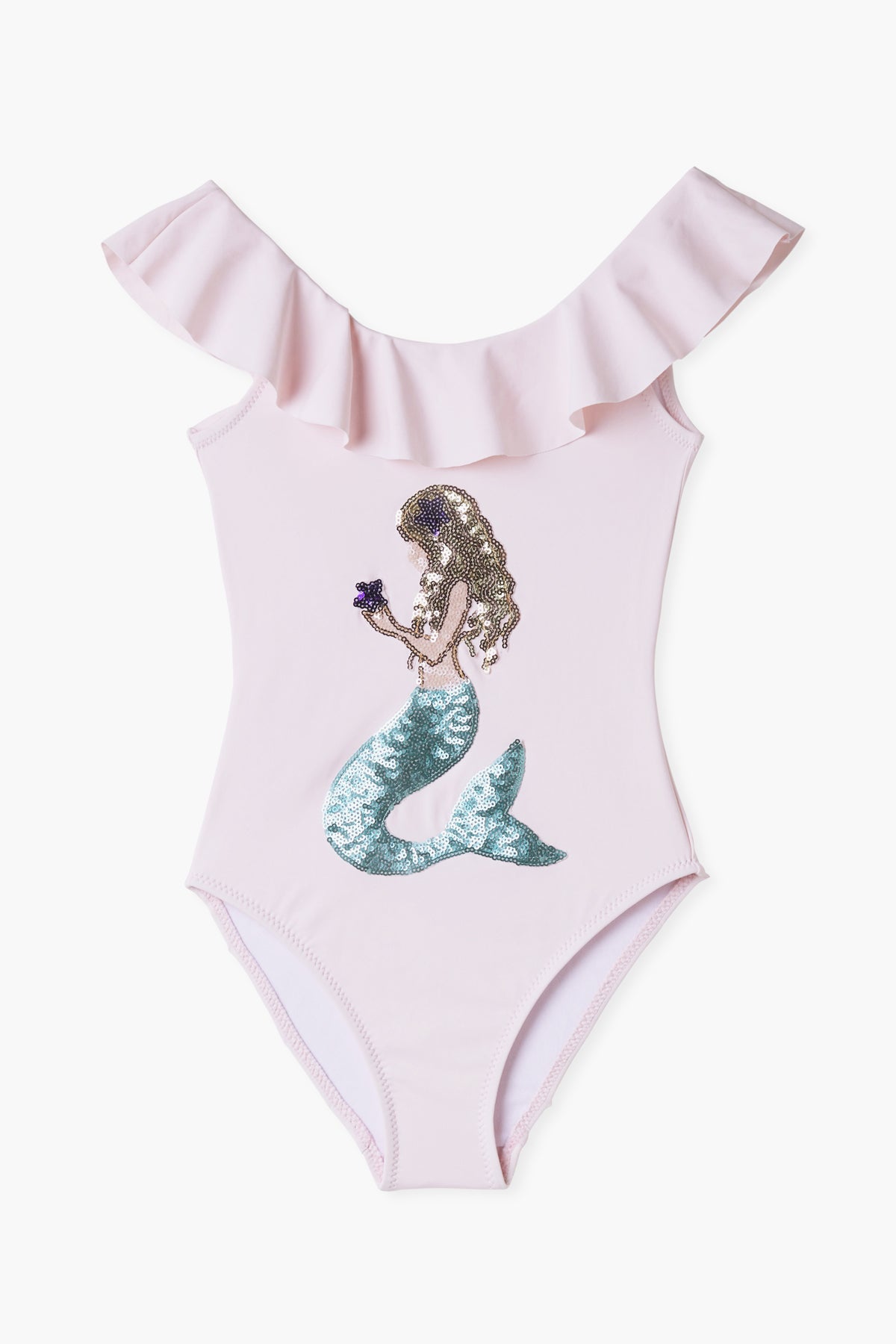 Stella Cove Mermaid Girls Swimsuit – Mini Ruby