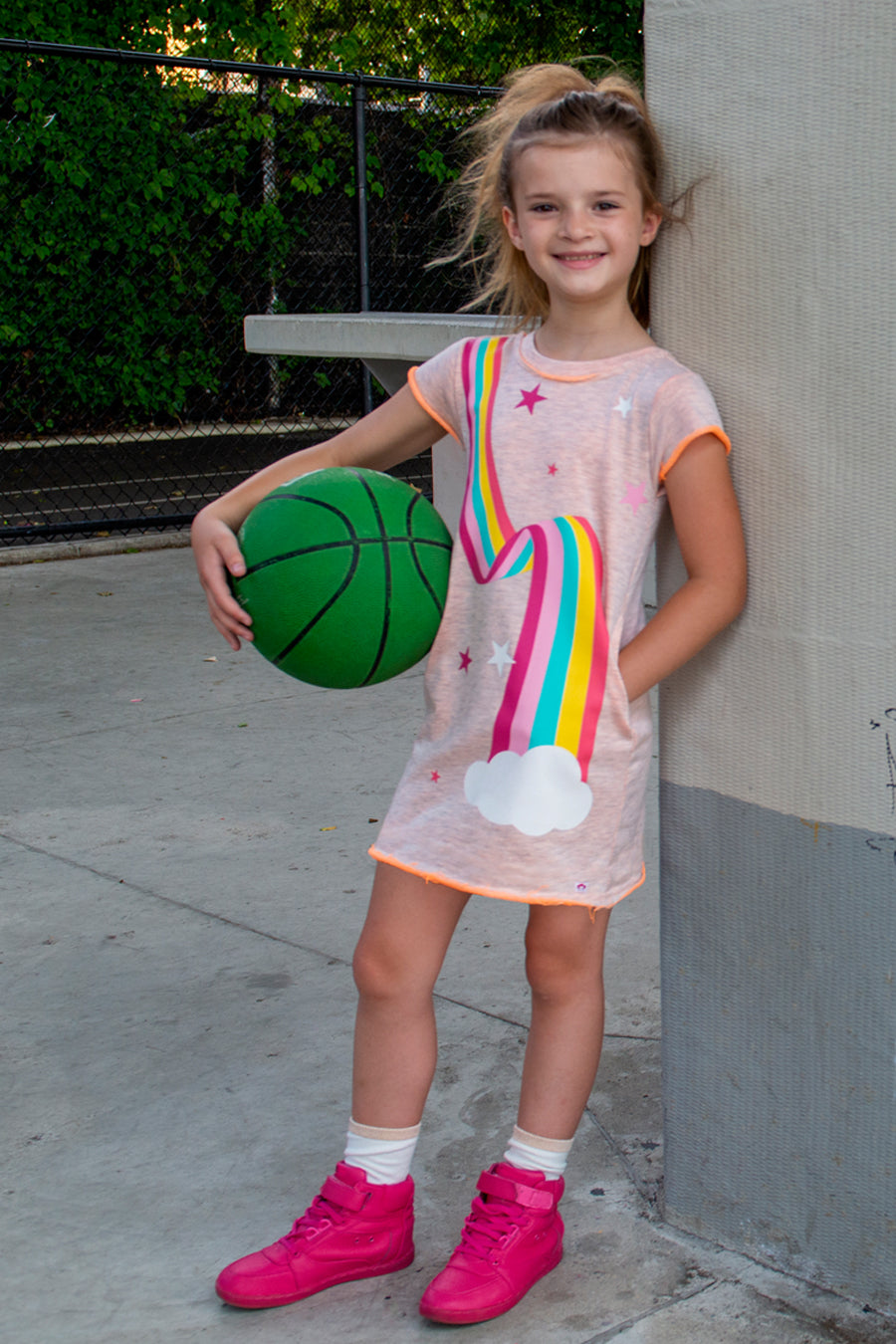 Girls Dress Appaman Raylee Rainbow – Mini Ruby
