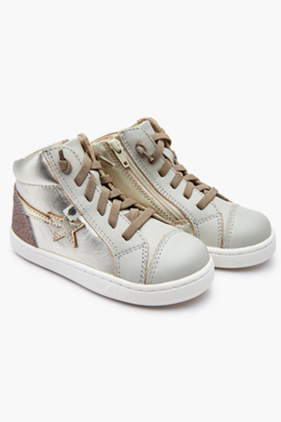 Girls Shoes Old Soles Shoot High - Gold – Mini Ruby