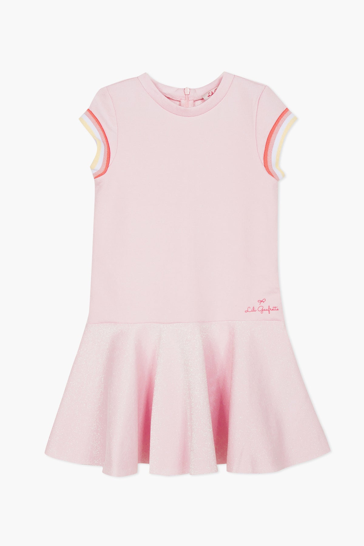 Lili Gaufrette Skater Girls Dress – Mini Ruby