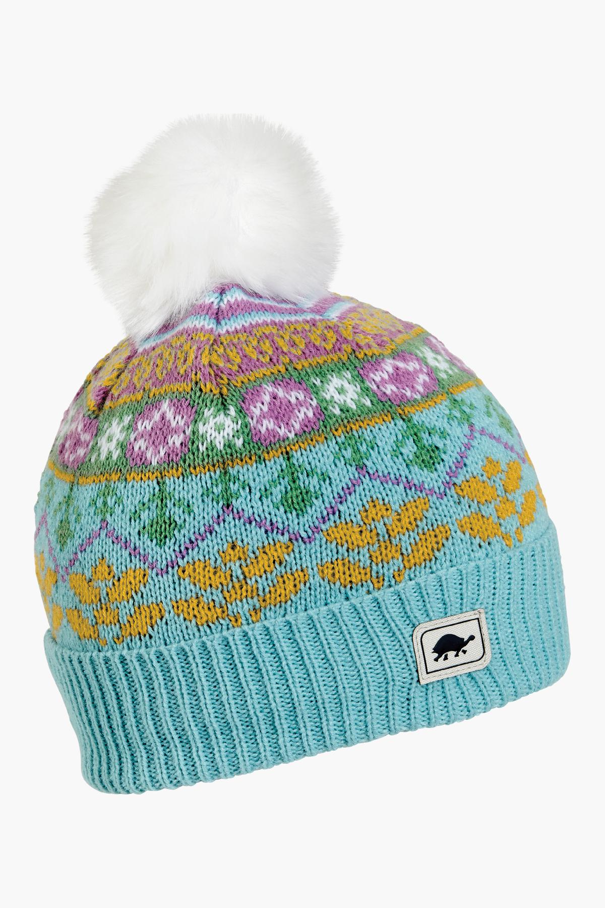 Kids Hat Turtle Fur Snow Queen – Mini Ruby