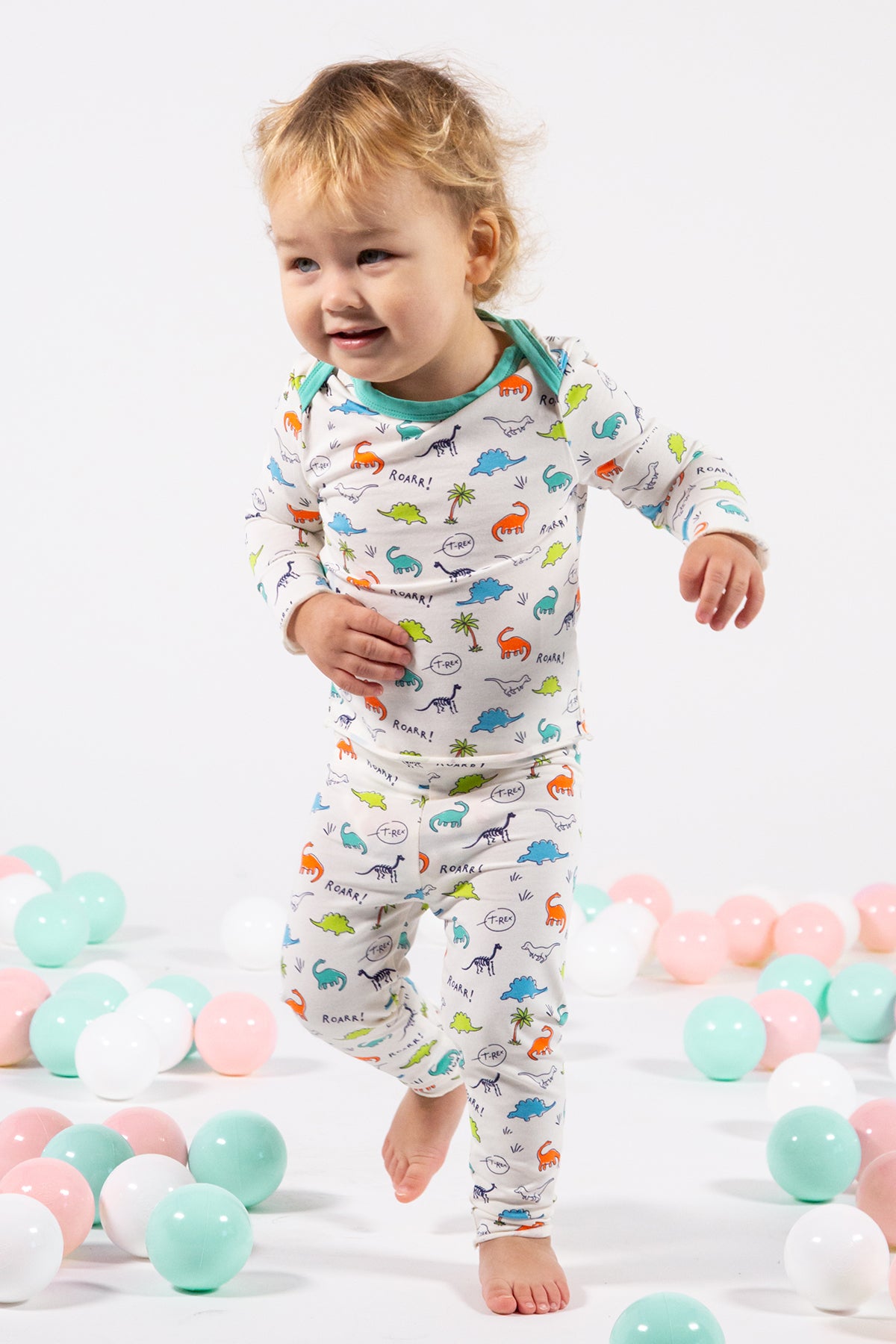 Boys Pajamas EGG New York Tegan Oat – Mini Ruby